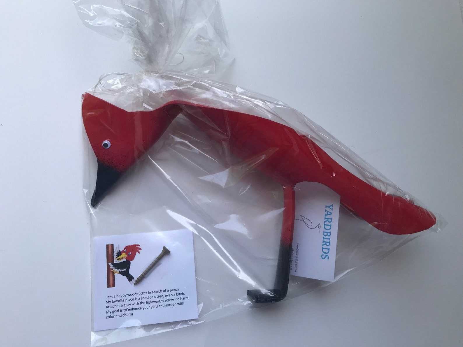 Candy the Red Cardinal Garden Art - Etsy