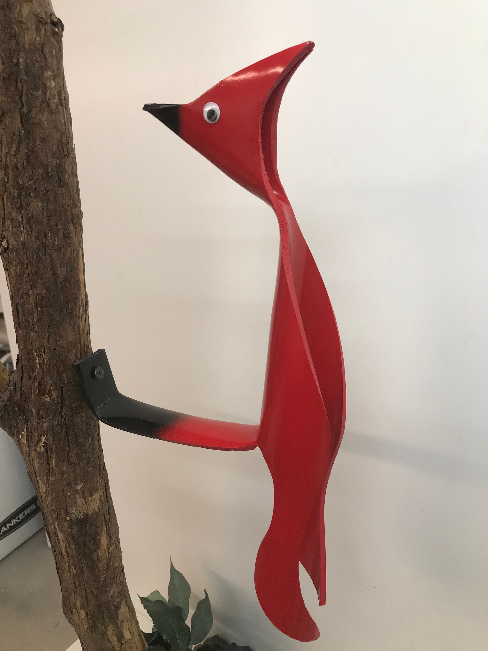 Candy the Red Cardinal Garden Art - Etsy