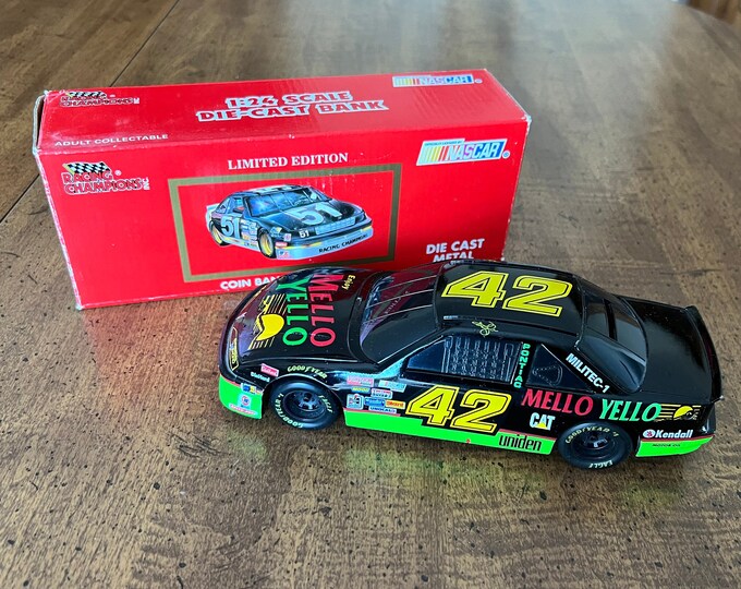 Nascar Grand Prix Pontiac Race Car Bank Mello Yello 42 Kendall Motor ...