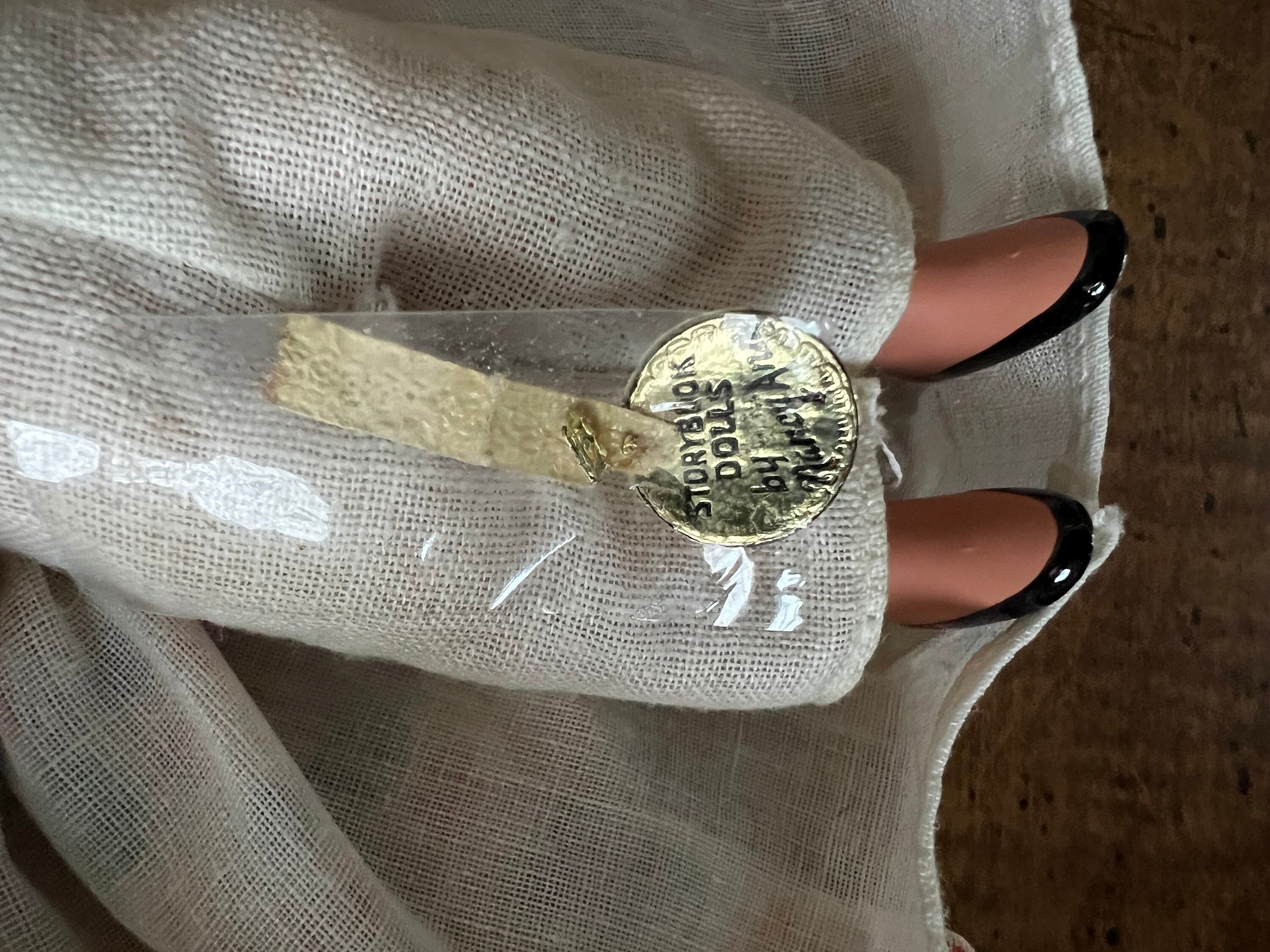 Storybook Doll January Merry Maid for New Year 187 by Nancy - Etsy