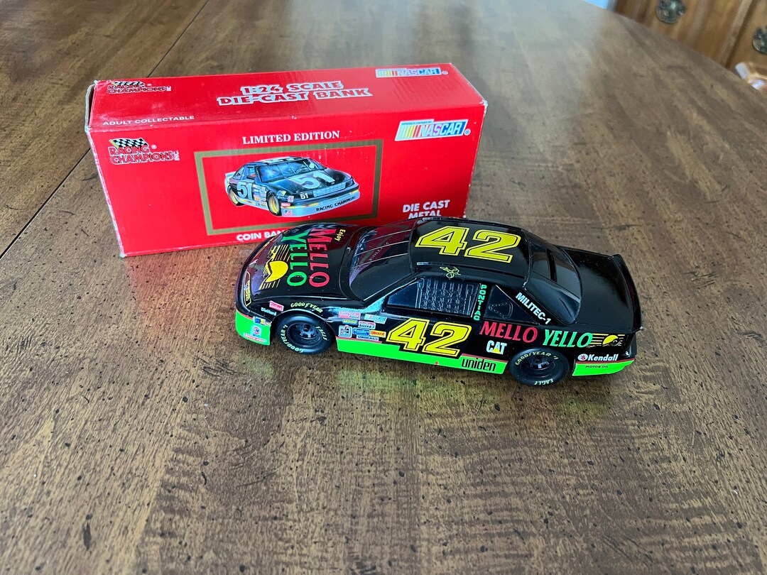 Nascar Grand Prix Pontiac Race Car Bank Mello Yello 42 Kendall Motor ...