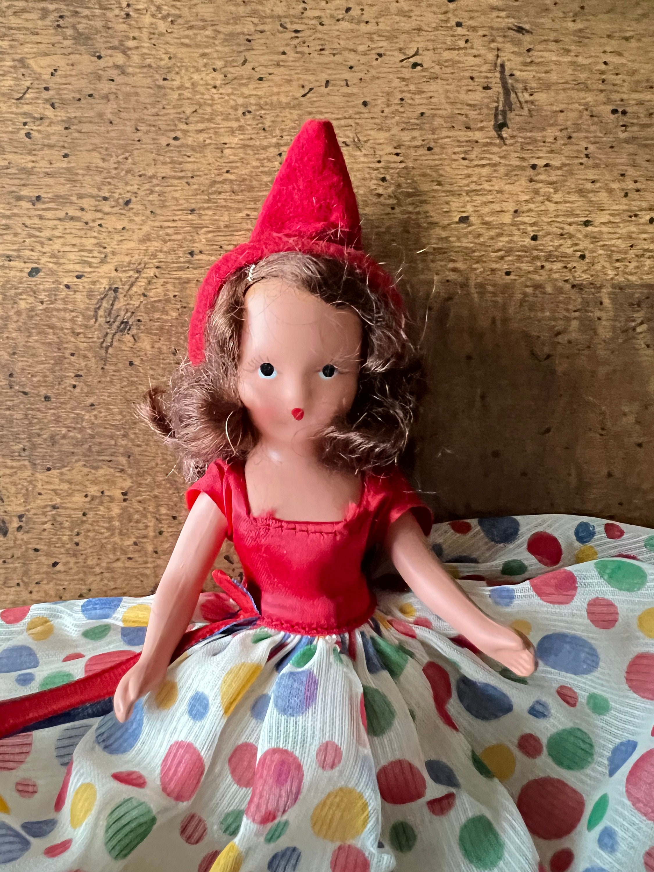 Storybook Doll January Merry Maid for New Year 187 by Nancy - Etsy