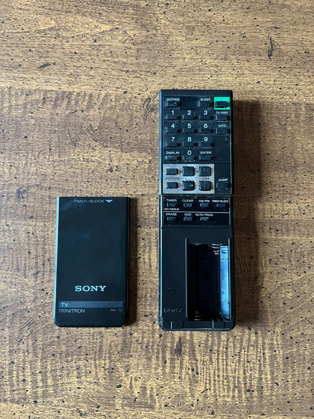 Sony TV Trinitron Remote RM 757 Untested - Etsy
