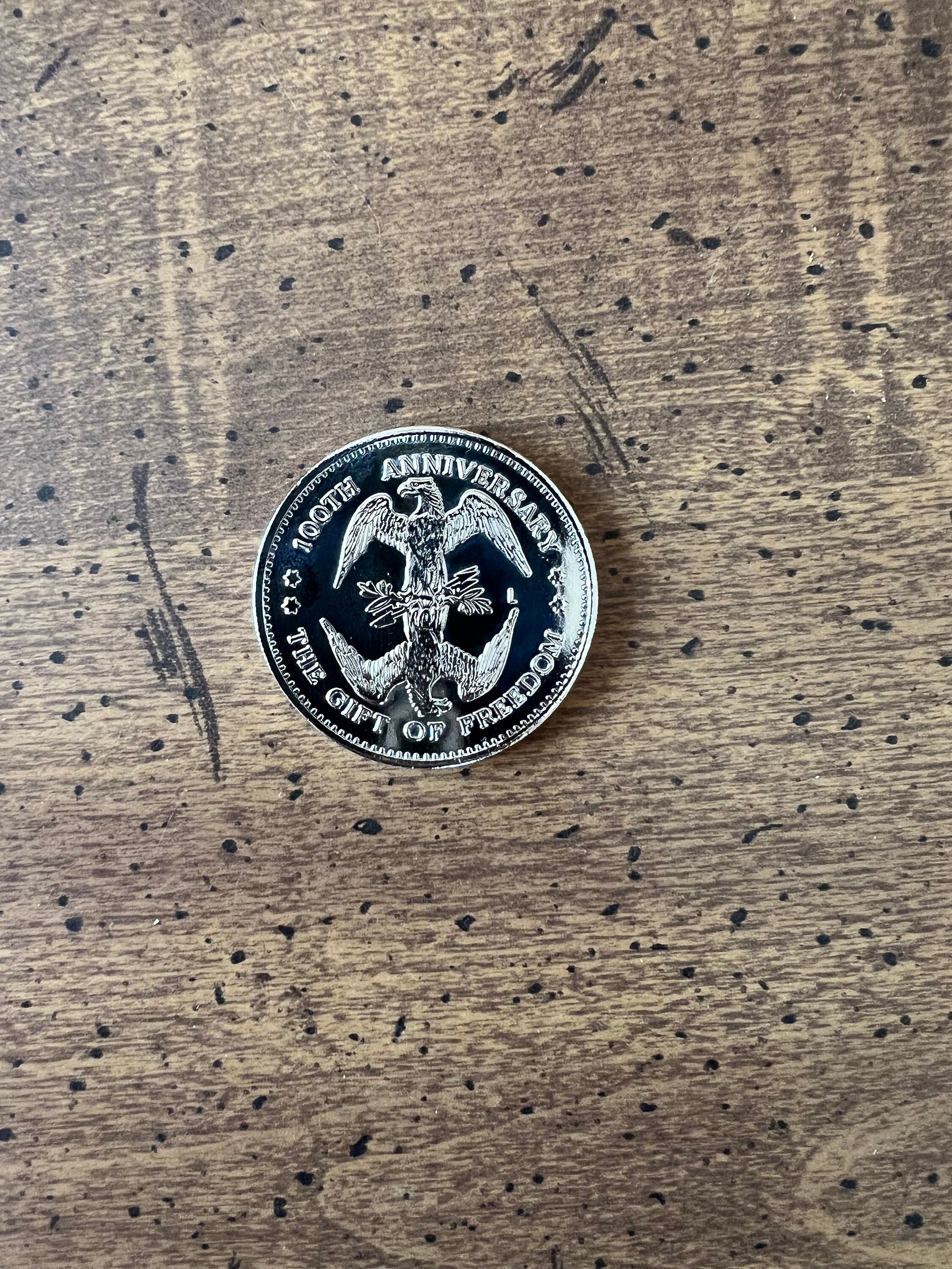 Statue of Liberty 100th Anniversary Centennial Token Double Eagle Gift ...