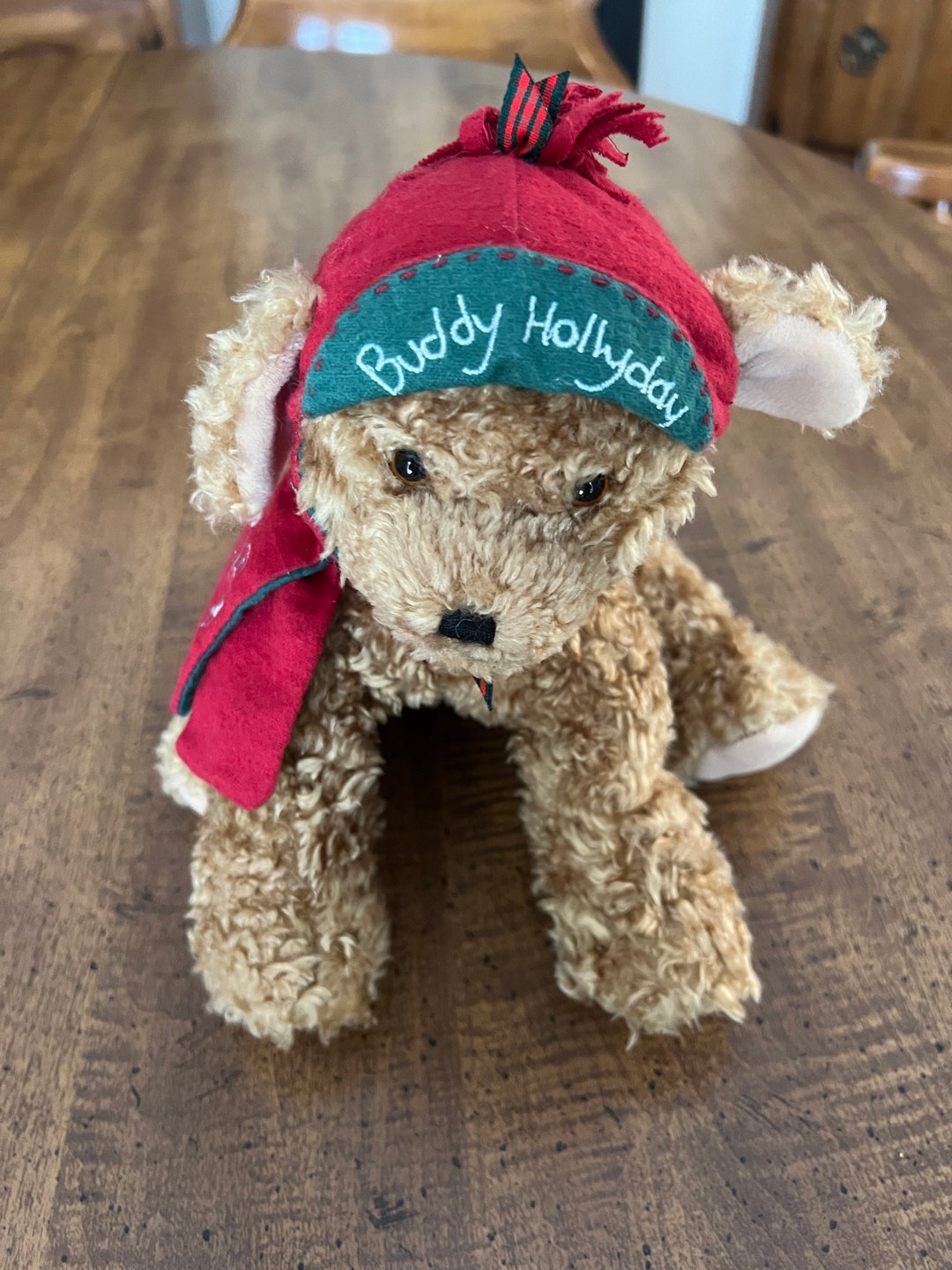 Hallmark Buddy Hollyday Plush Stuffed Toy 2002 Christmas Stuffed Animal ...