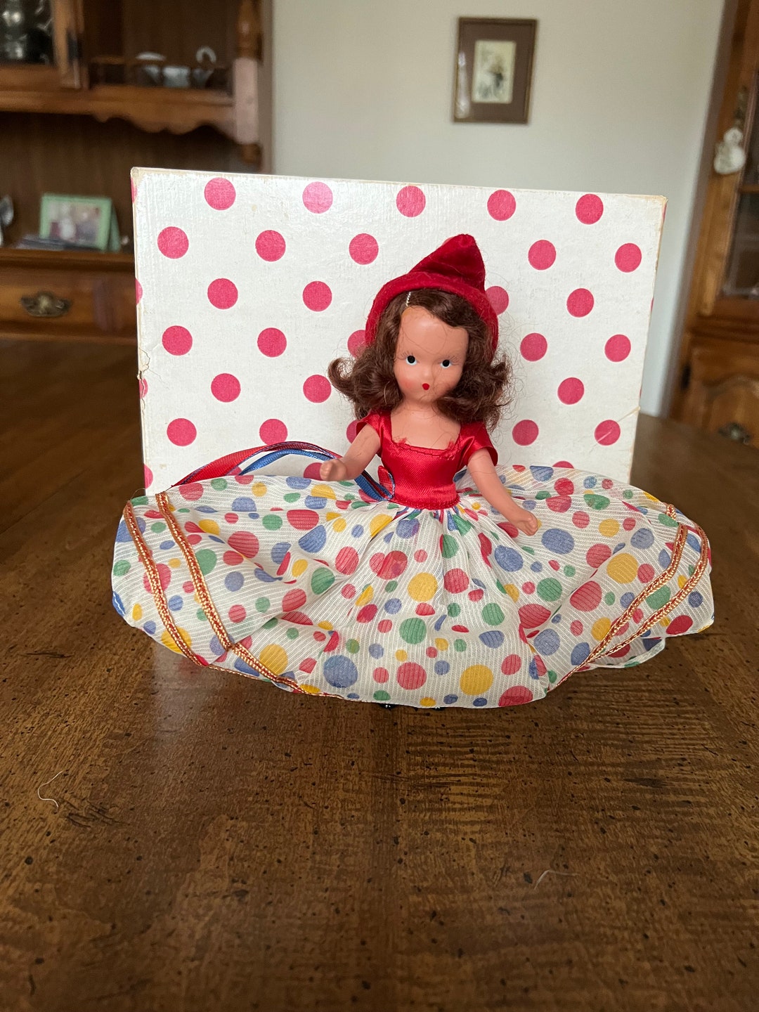 Storybook Doll January Merry Maid for New Year 187 by Nancy - Etsy