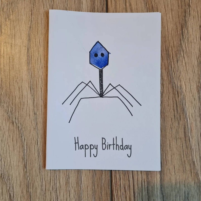 Microbiology Birthday Cards - Etsy