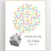 Up House Fingerprint Guest Book, Balloons Theme (digital Printable File ...