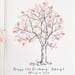 Fingerprint Tree Guest Book Birthday, Baby Shower Teacher Gift 21st ...