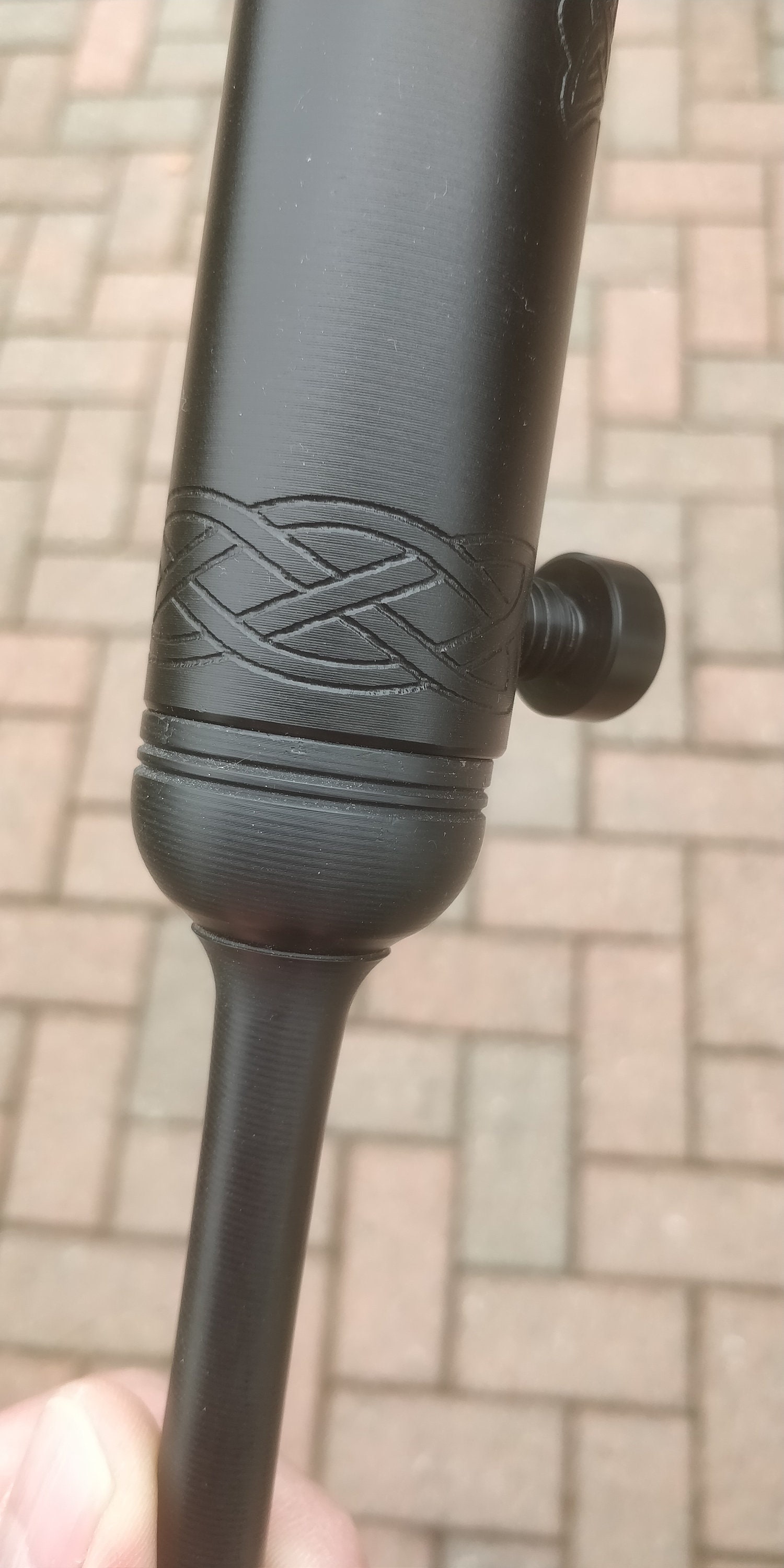 Bagpipe Reed Protector Laser Engraved Celtic Cross and Celtic - Etsy