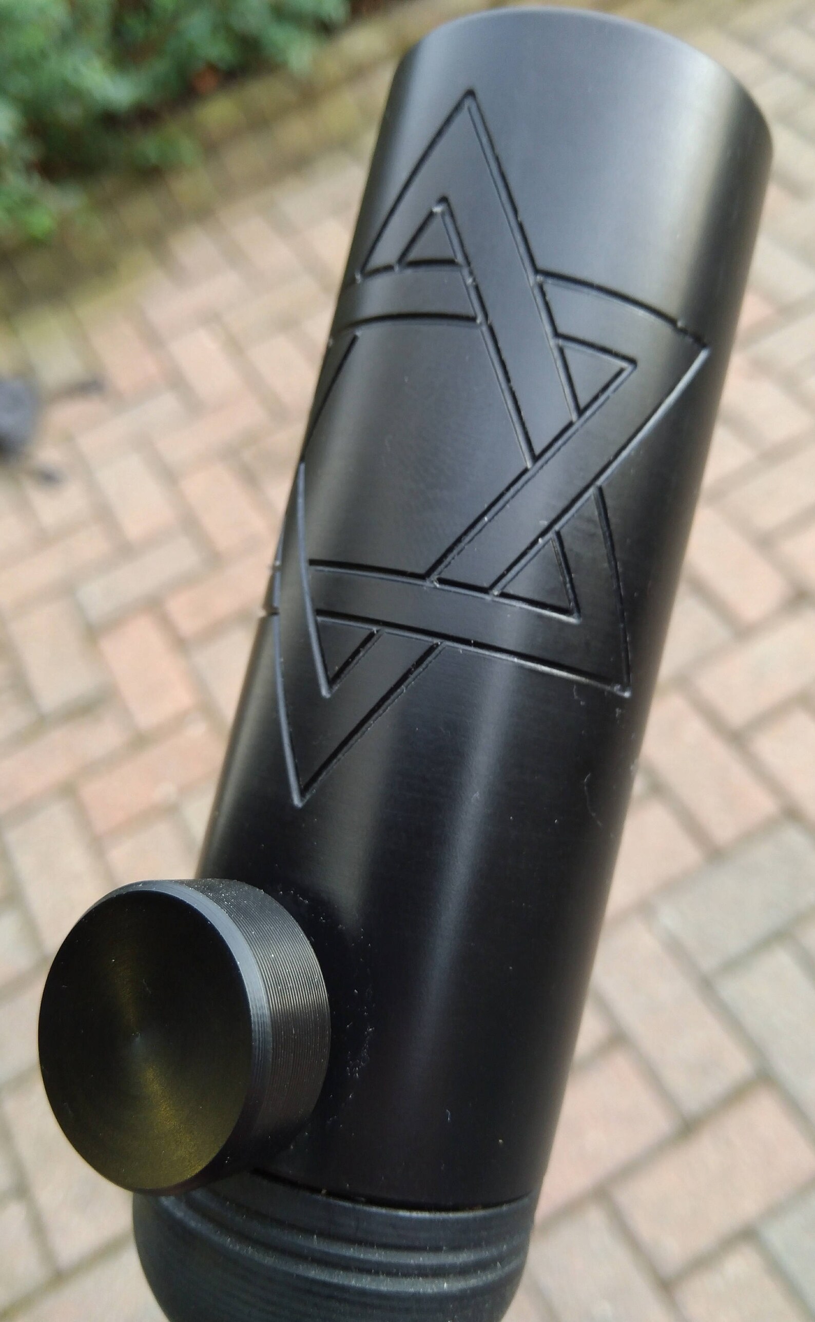 Highland Bagpipe Reed Protector Engraved With A Star of David - Etsy