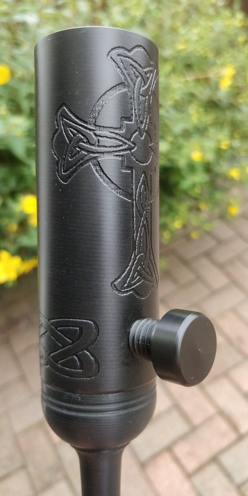 Bagpipe Reed Protector Laser Engraved Celtic Cross and Celtic - Etsy