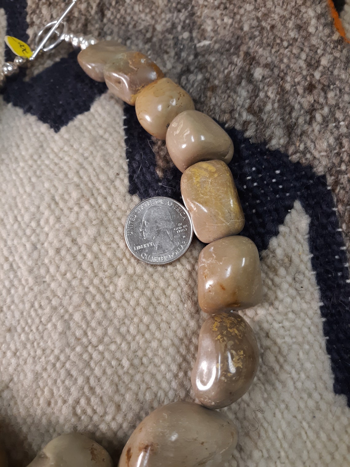 16 " Huge Massive Wilma Flintstone Southwestern Natural Green Turquoise ...