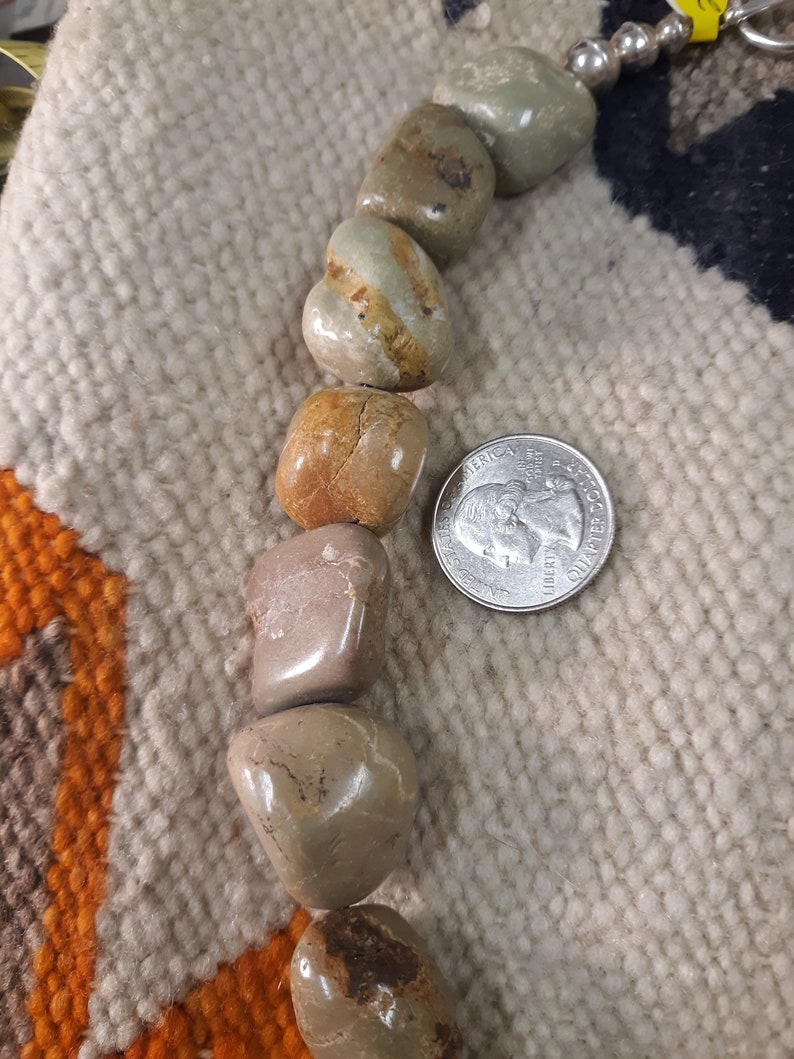 16 " Huge Massive Wilma Flintstone Southwestern Natural Green Turquoise ...