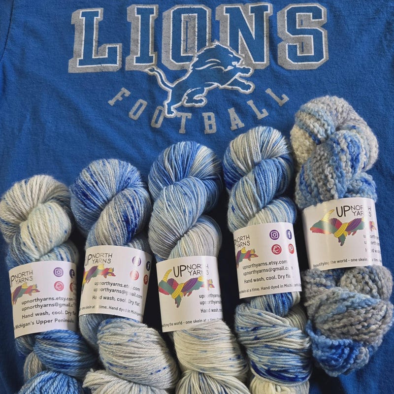 Hand Dyed Dk Yarn Sale - Etsy