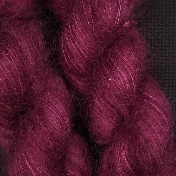 Burgundy Yarn - Etsy