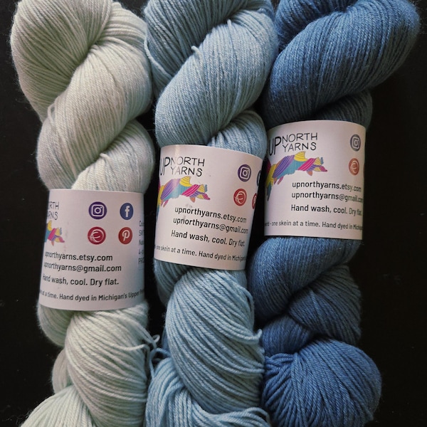 Indigo Dyed Yarn - Etsy