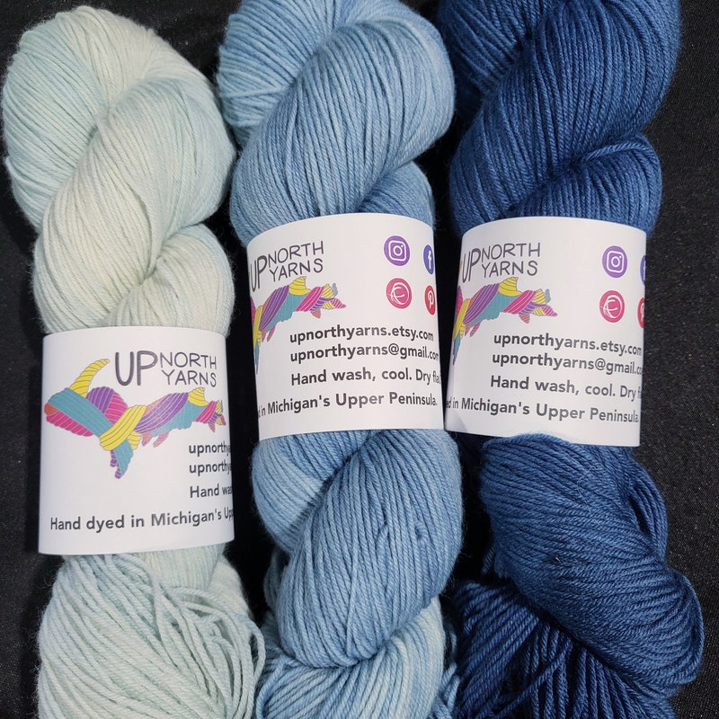 Indigo Dyed Yarn - Etsy