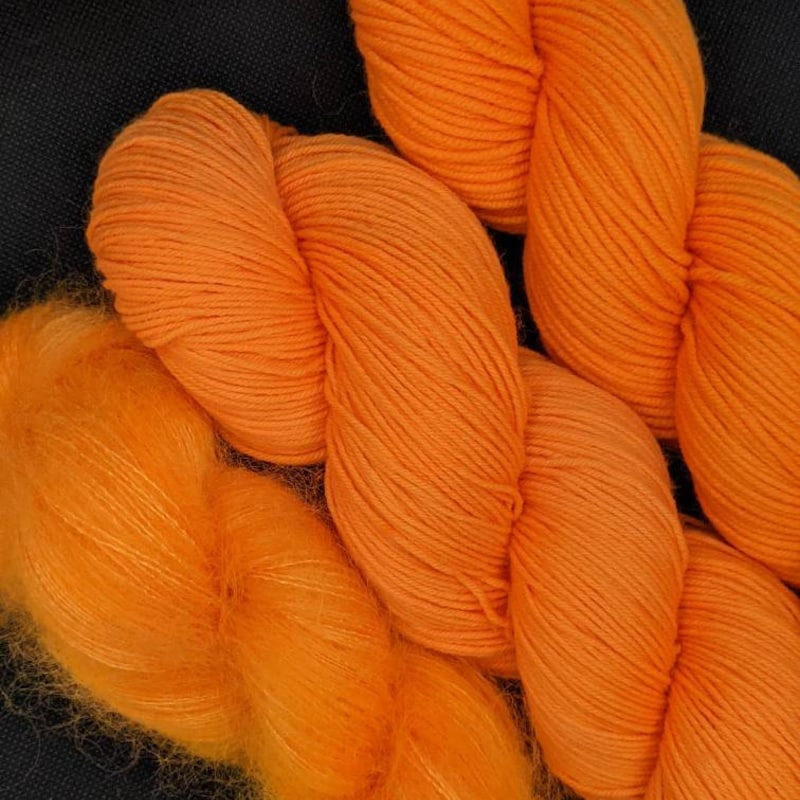 Hunter Orange Yarn - Etsy
