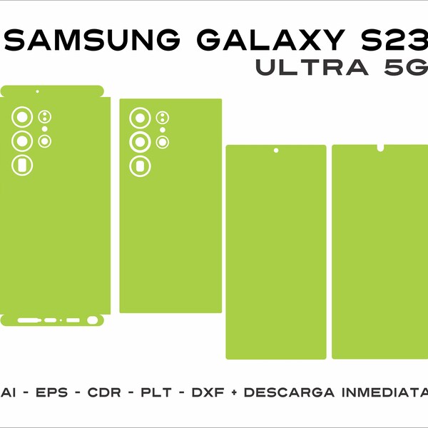 S23 Ultra Skin Template - Etsy