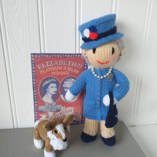 Queen Elizabeth Doll - Etsy