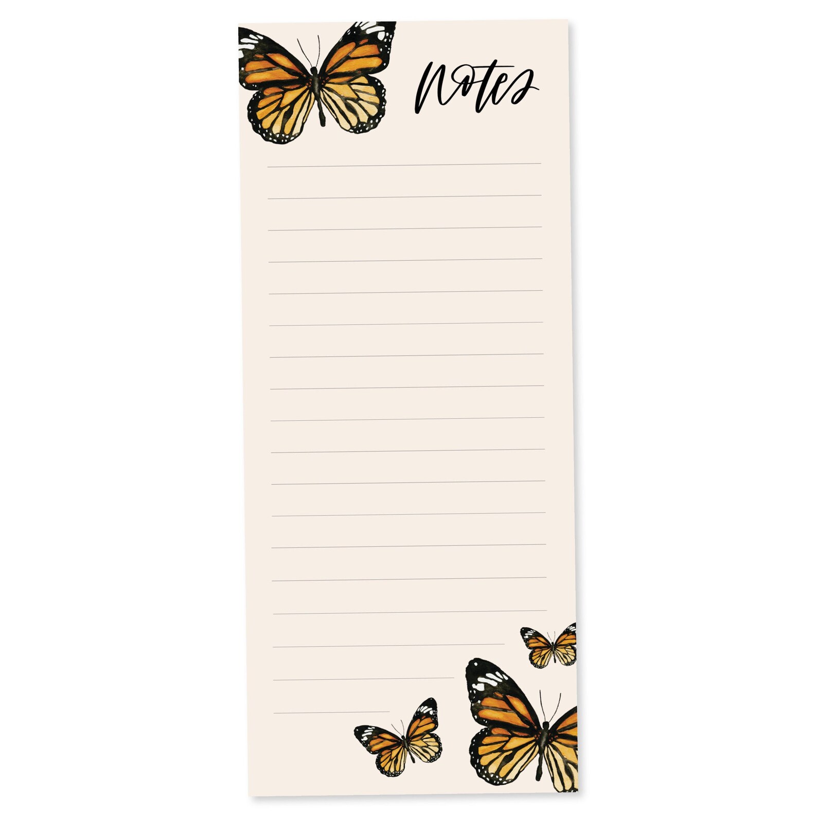Butterfly Notepad / To-do List Notepad / Watercolor Butterfly / Weekly ...