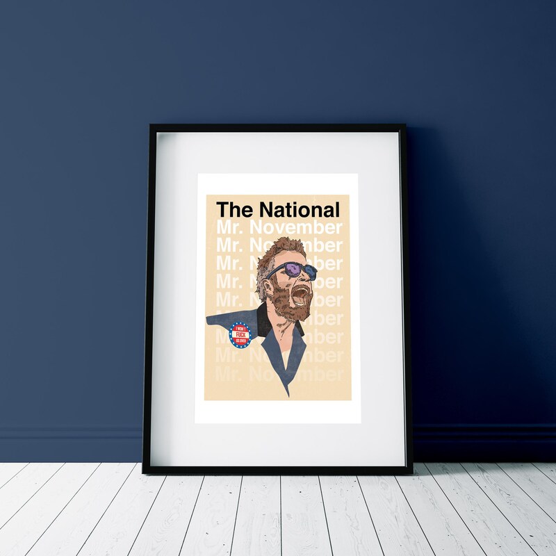 The National Print Band - Etsy