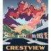 Crestview Neighborhood Poster, Austin Texas - Etsy
