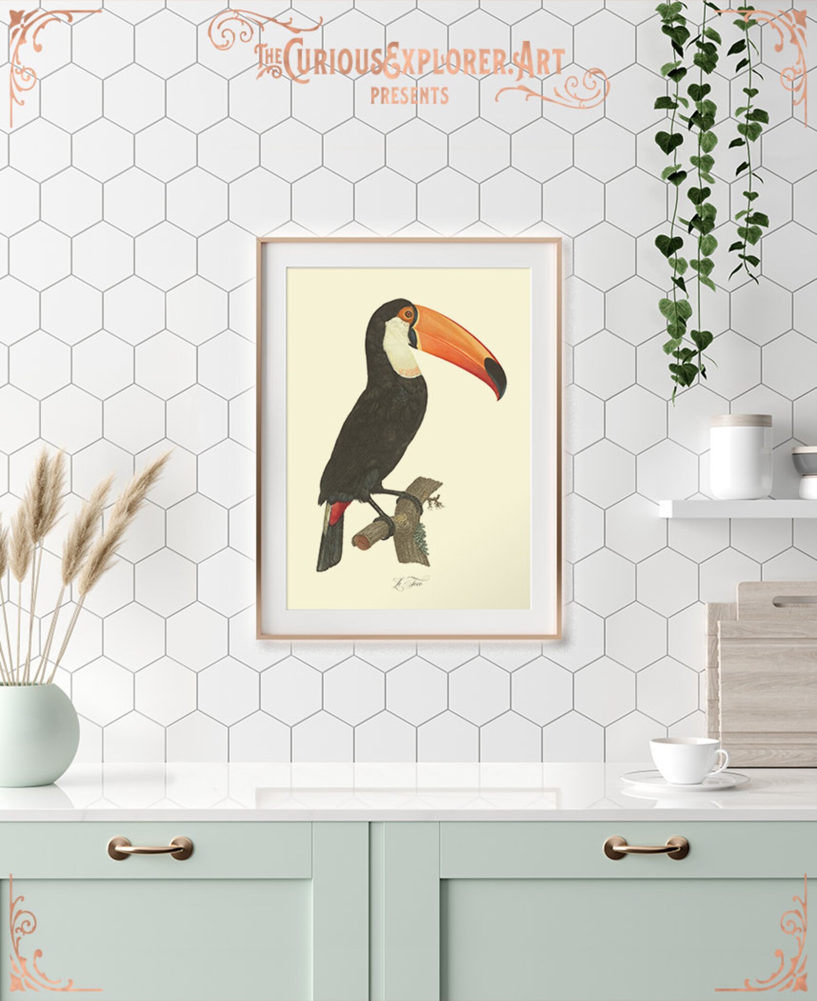 Toco Toucan Print, Animal Art Poster, Jungle Bird Poster, Bird Wall ...
