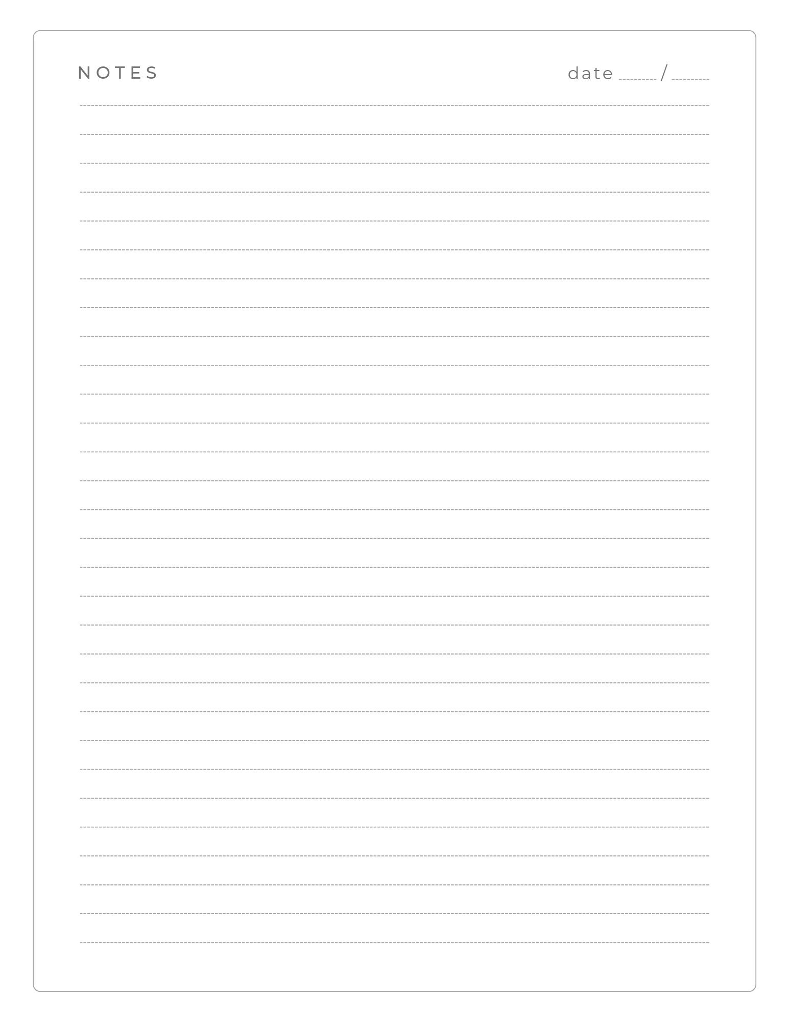 Printable Notebook - Etsy