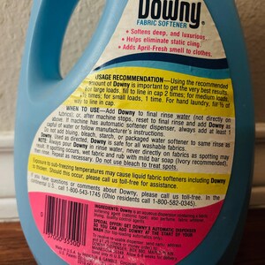 Vintage 1960’s Downy Fabric Softener Bottle Vintage Advertisement - Etsy