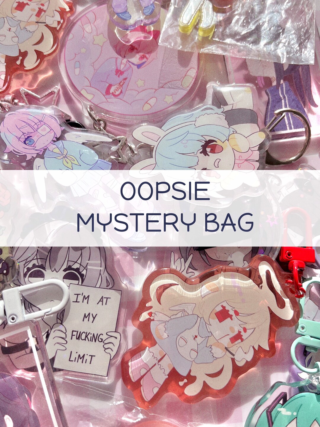 Menhera Grab Bag Yamikawaii Tenshi Kaiwai Mystery Bag Grab Bag Oopsie Bag - Etsy