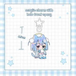 Menhera Cat Maid Charm Yami Kawaii Tenshi Kaiwai Keychain - Etsy