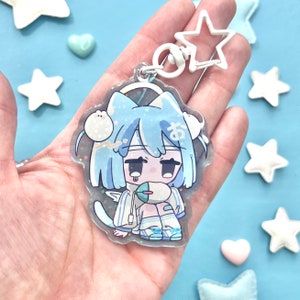 Menhera Cat Maid Charm Yami Kawaii Tenshi Kaiwai Keychain - Etsy