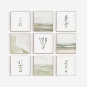 Landscape, Farmhouse, Digital Prints, Square Prints, Botanical Prints ...