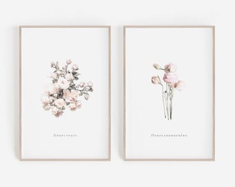 Wall art pair | Etsy