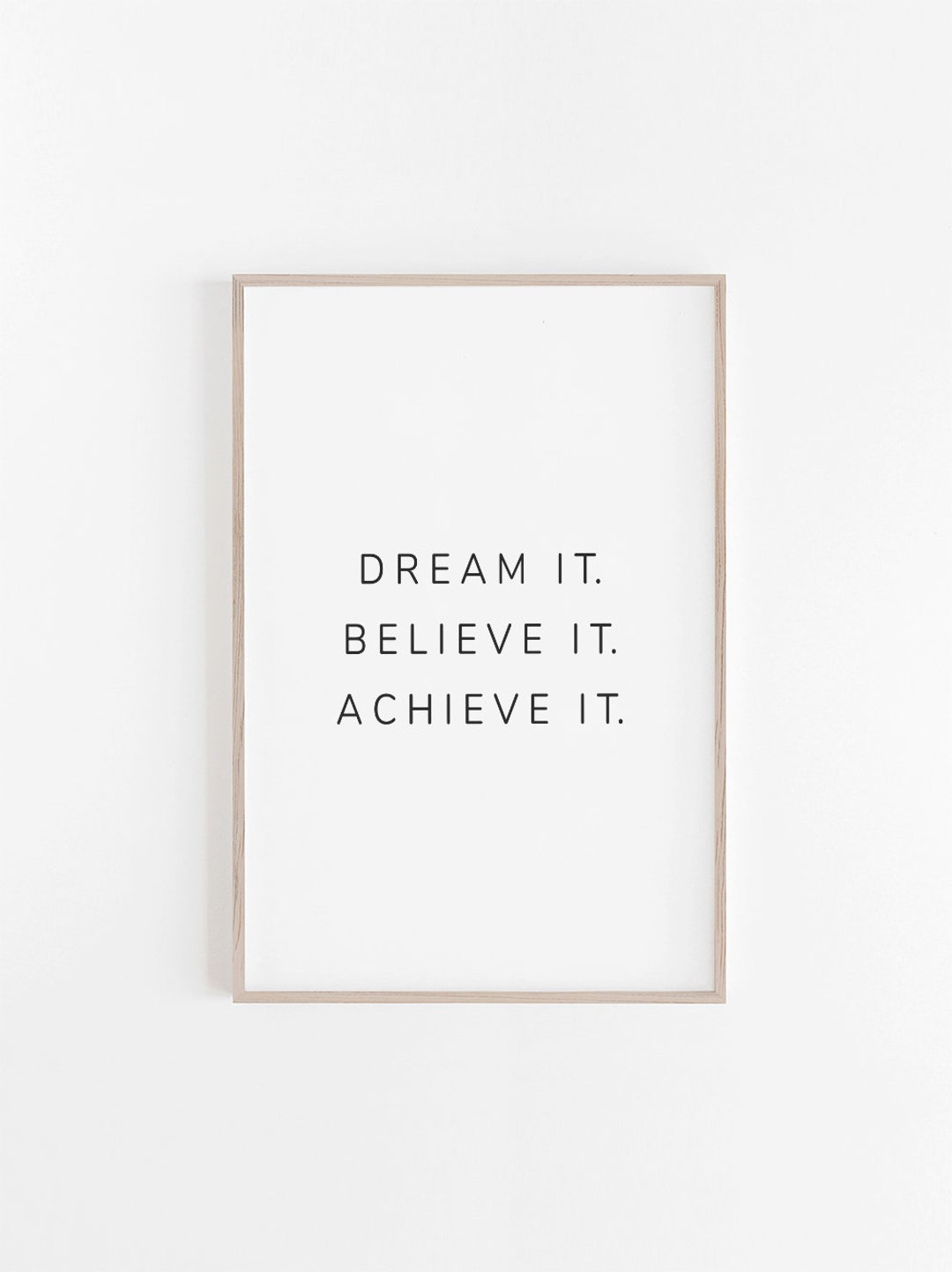 Quote Print,inspirational Wall Art,quote Printable,typography Print ...