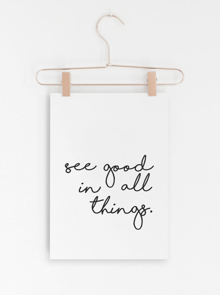 Quote Print Poster Quote Posters Quote Wall Art Quote Art | Etsy