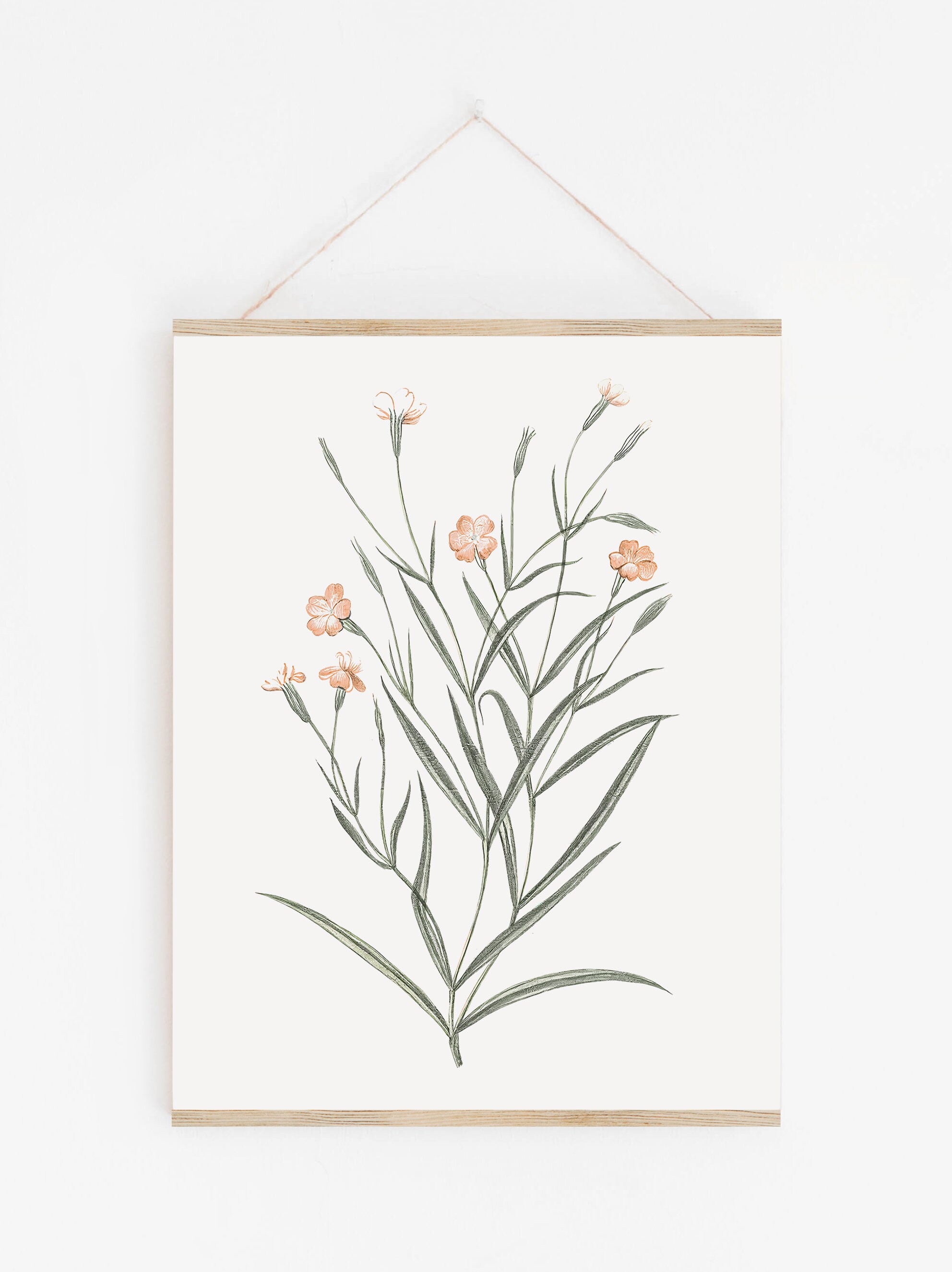 Digital Prints Botanical Prints Botanical Wall Art | Etsy