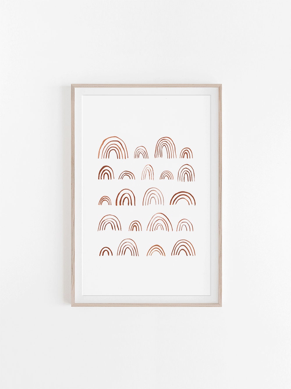 Bunch of Rainbow Prints DIY ART Rainbow Wall Art Whimsical | Etsy