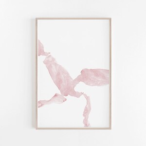Digital Print,pink Print,diy Print,watercolor Print,wall Art,wall Print ...