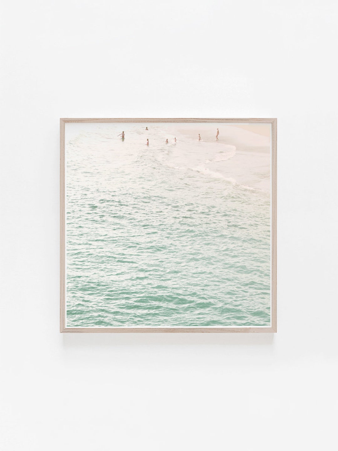 Beach Print,beach Wall Art,beach Prints,square Art Print,aerial Beach ...