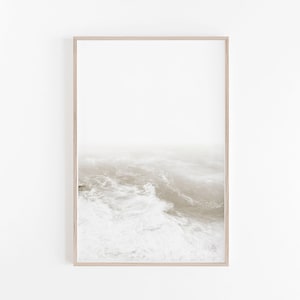 Ocean Print,digital Print,earthy Tones Print,earthy Tones Ocean,muted ...