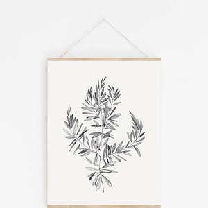 Olive Print, Digital Prints, Botanical Print, Botanical Wall Art ...