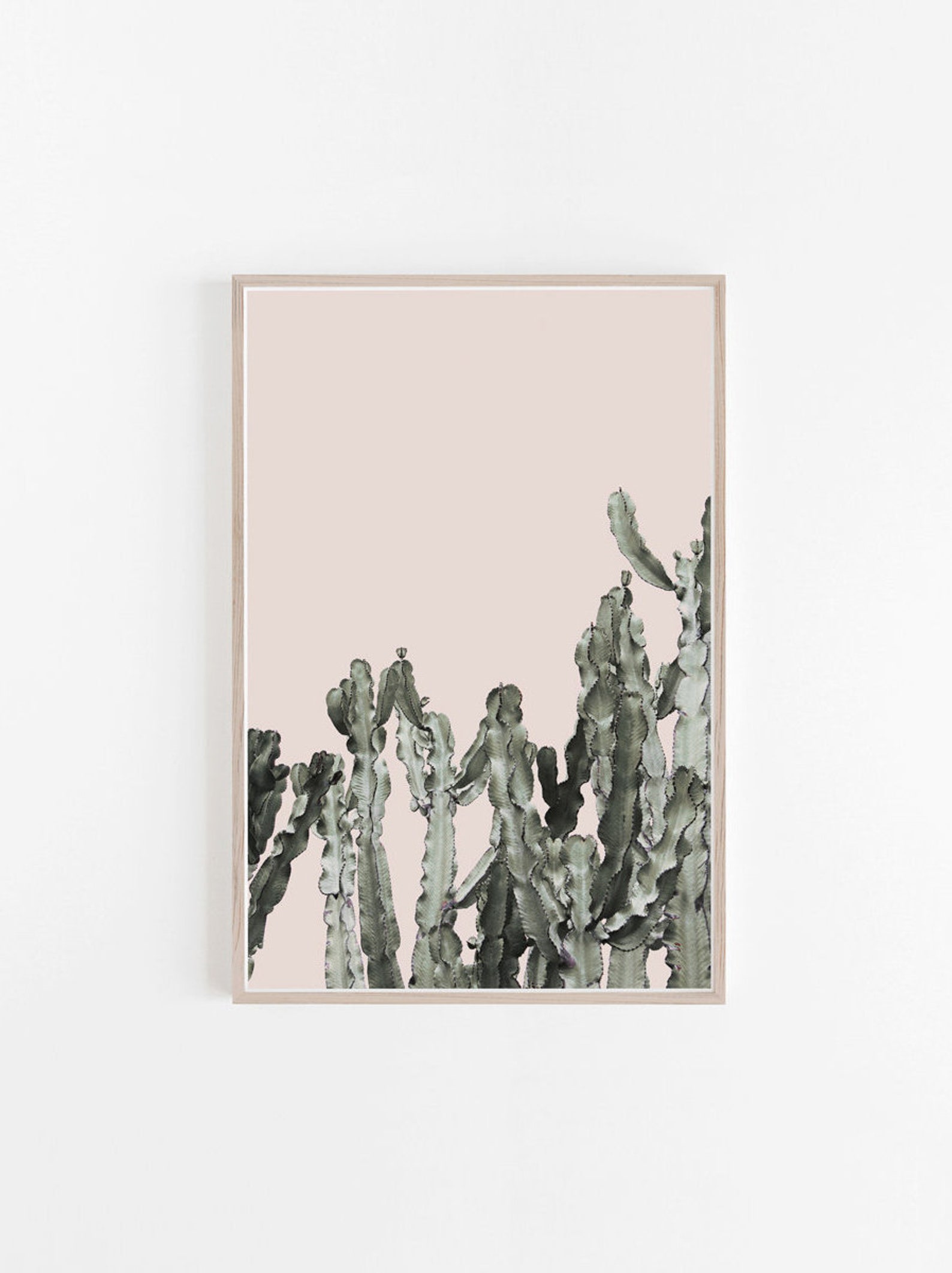 Cactus Wall Art Cactus Print Cactus Art Print Desert Print | Etsy