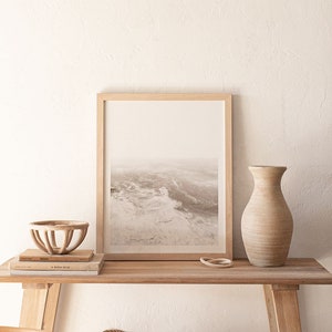 Ocean Print,digital Print,earthy Tones Print,earthy Tones Ocean,muted ...