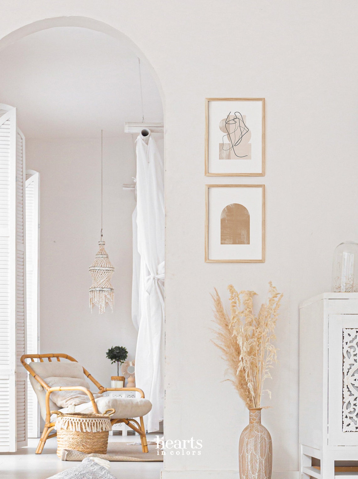 Arched Printdigital Printdiy Artminimalist Printscandi | Etsy