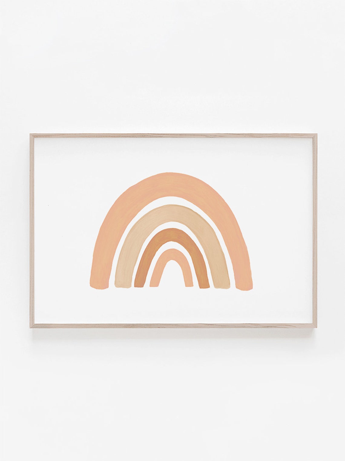 Rainbow Print Rainbow Wall Art Rainbow Art Print Kids Room - Etsy