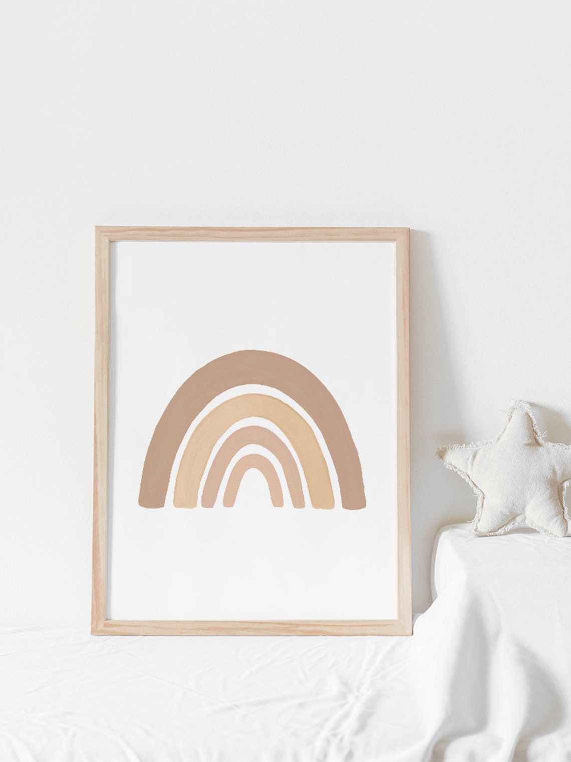 Rainbow Print Watercolor Print DIY Wall Art Digital Prints | Etsy