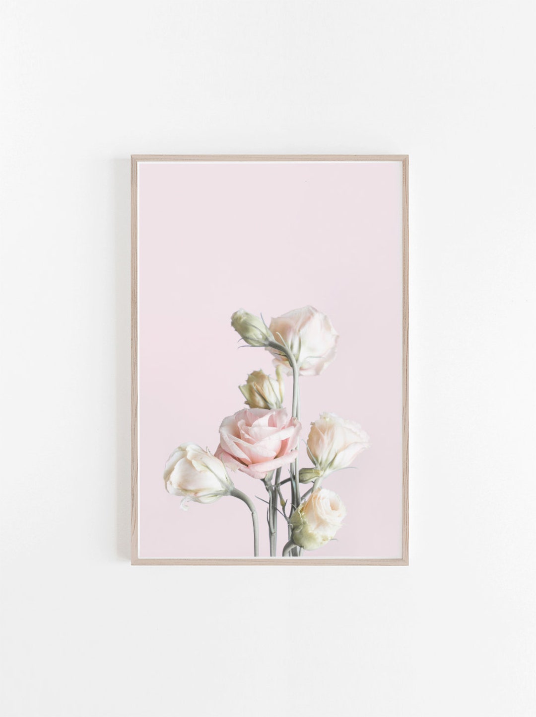 Flower Print,pink Wall Art,floral Print,floral Wall Art,floral Prints ...